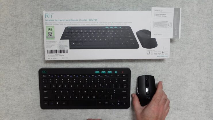 Rii RKM709 Ultra-Slim Wireless Keyboard & Mouse Combo - 2023 Review