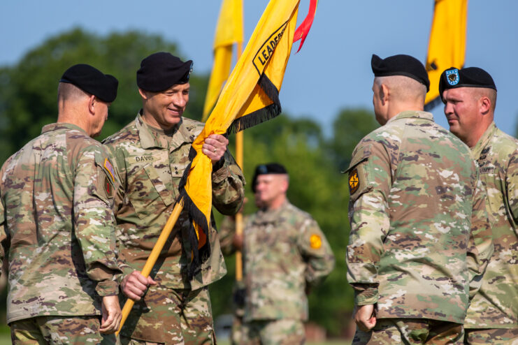 Cadet Command Uncasing Colors Tuesday - FK Gold Standard